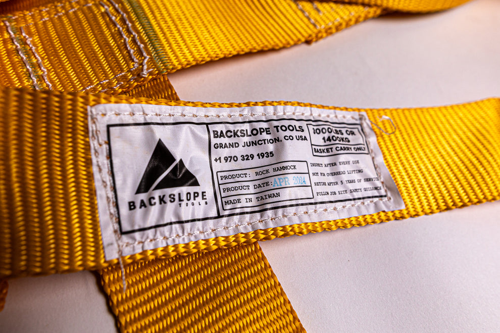 Rock Hammock – Backslope Tools
